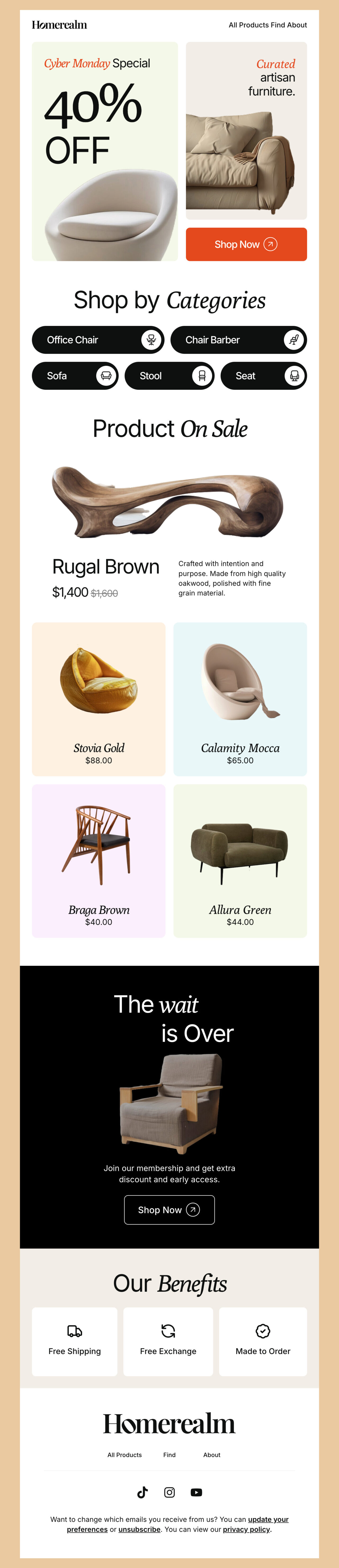 Free HTML Email Templates for Brevo - Designmodo