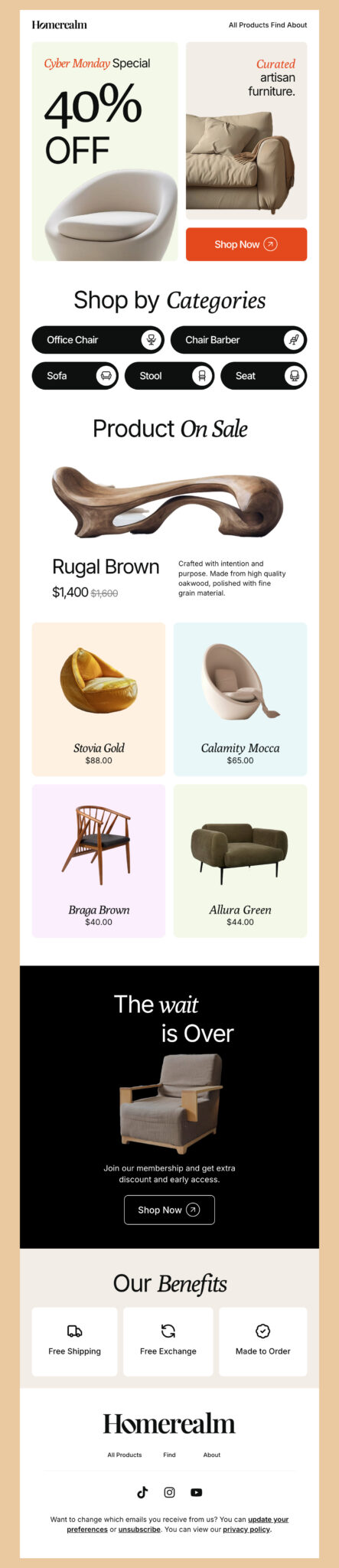 Free HTML Email Templates by Designmodo - Page 3 of 9