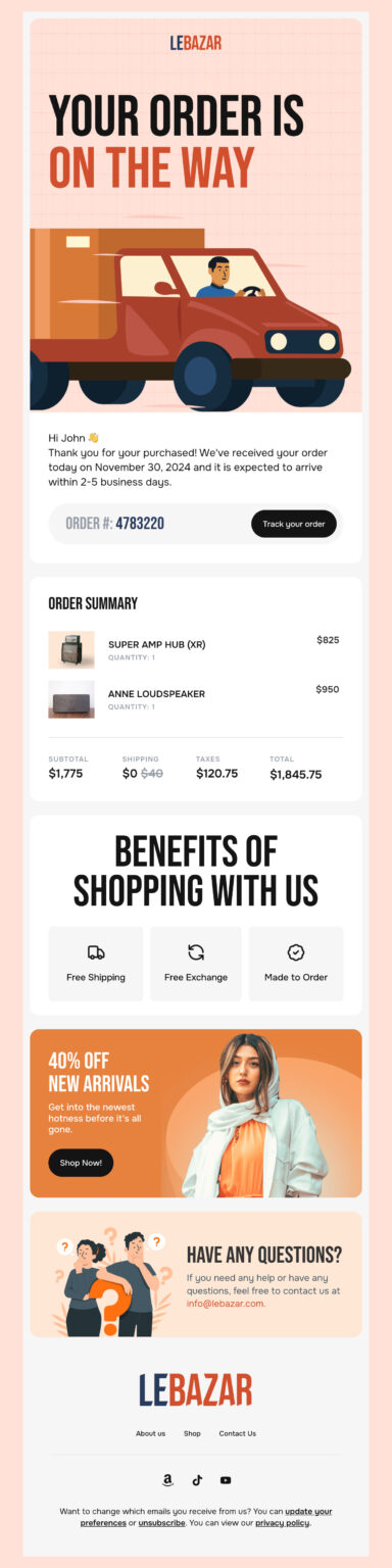 Free HTML Email Templates for Alerts & Notifications - Designmodo