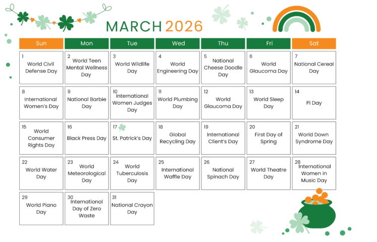 March Newsletter Ideas and Examples for 2026