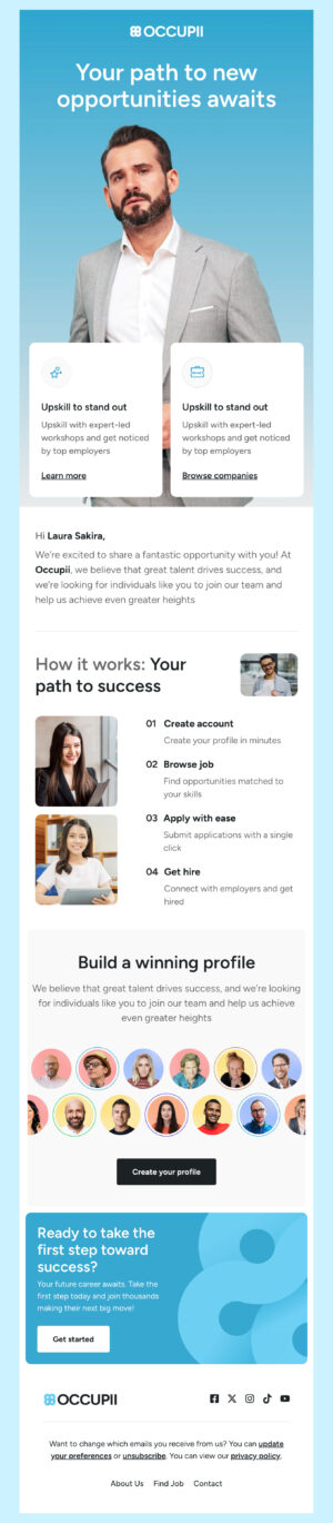 Free HTML Email Templates by Designmodo