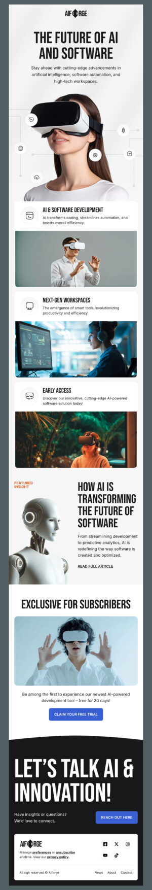 Free Outlook Email Templates - Designmodo