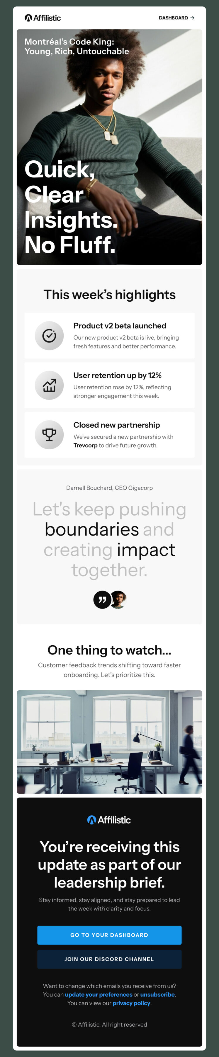 Free HTML Email Templates for HubSpot - Designmodo