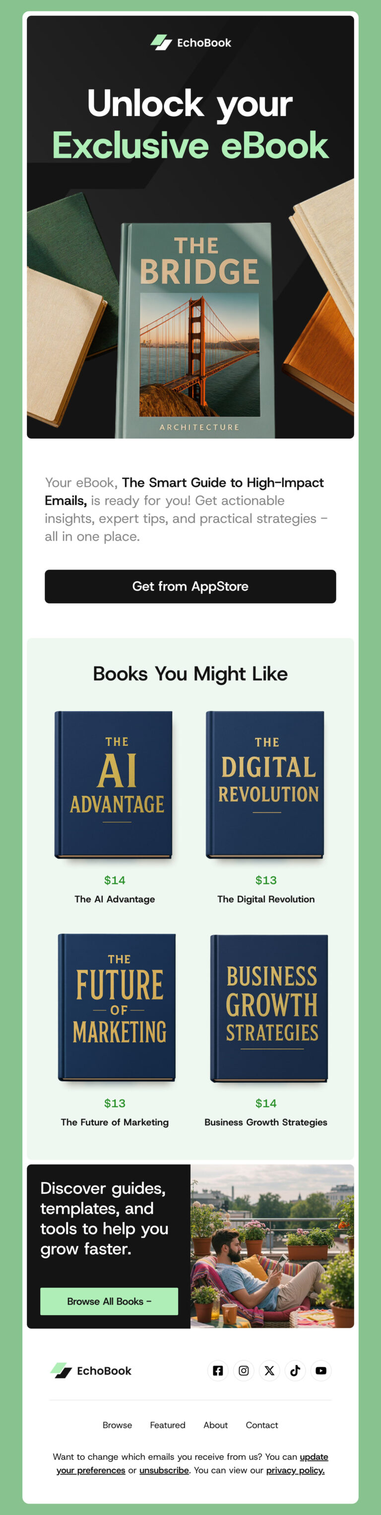 Free HTML Email Templates for HubSpot - Designmodo