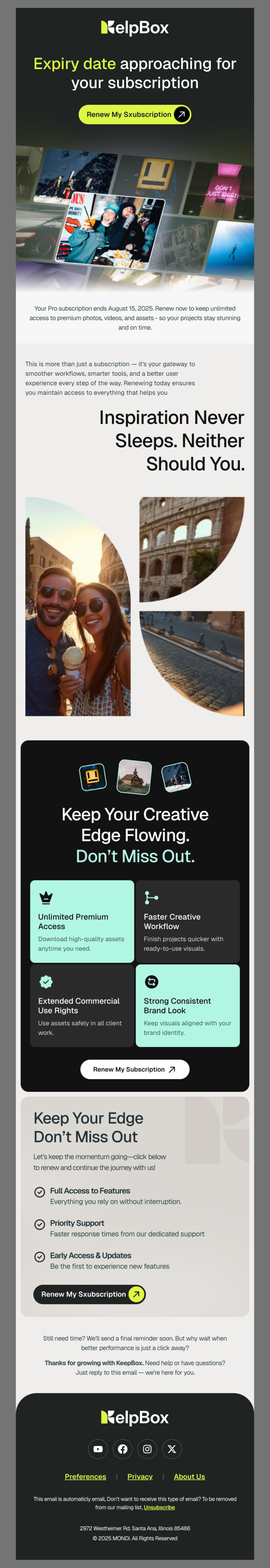 Free HTML Email Templates for Alerts & Notifications - Designmodo