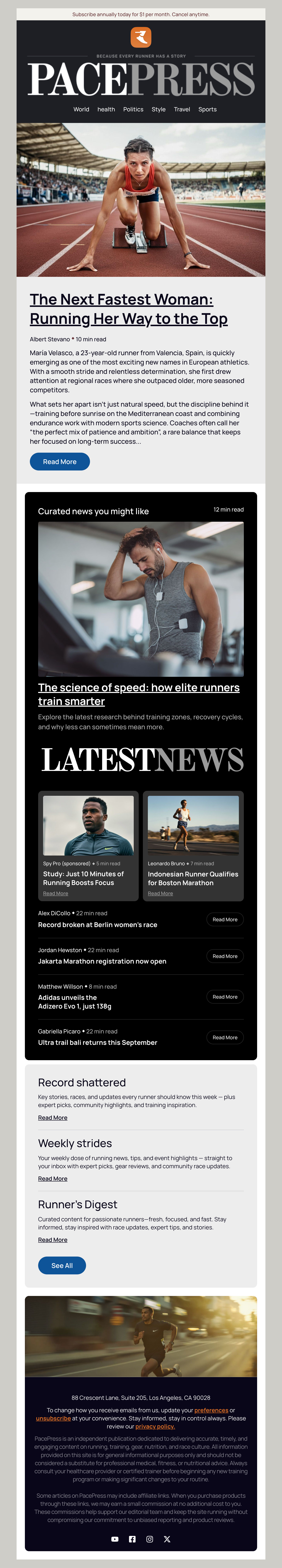 Healicia - Health & Wellness Email Template