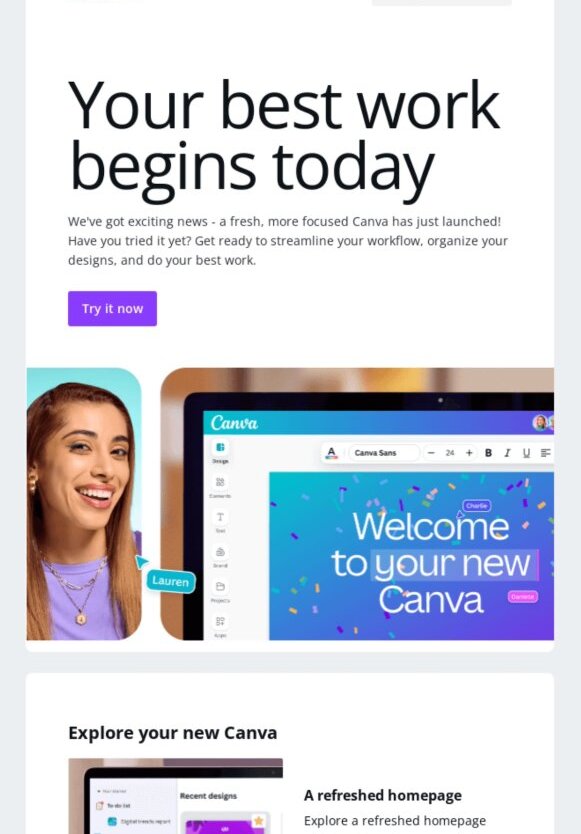 5 New Website Announcement Email Examples, Planning Steps & Tips