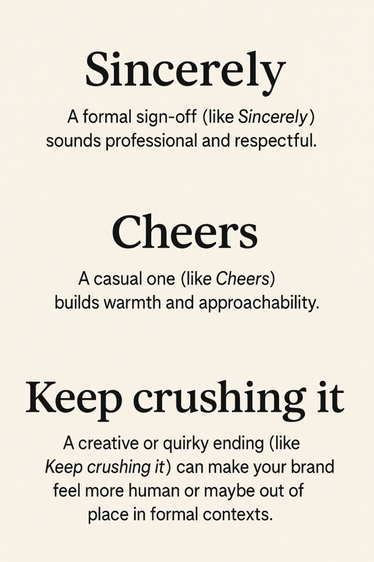 How to Sign an Email in an Impactful Way [w/ Examples & Templates]