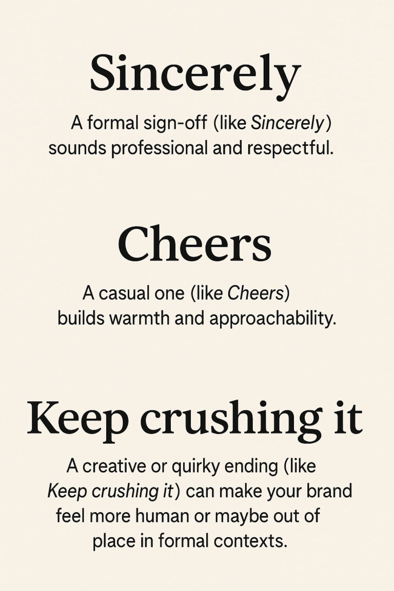 How to Sign an Email in an Impactful Way [w/ Examples & Templates]