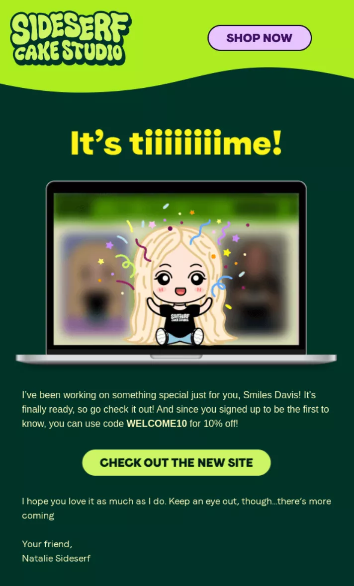 5 New Website Announcement Email Examples, Planning Steps & Tips