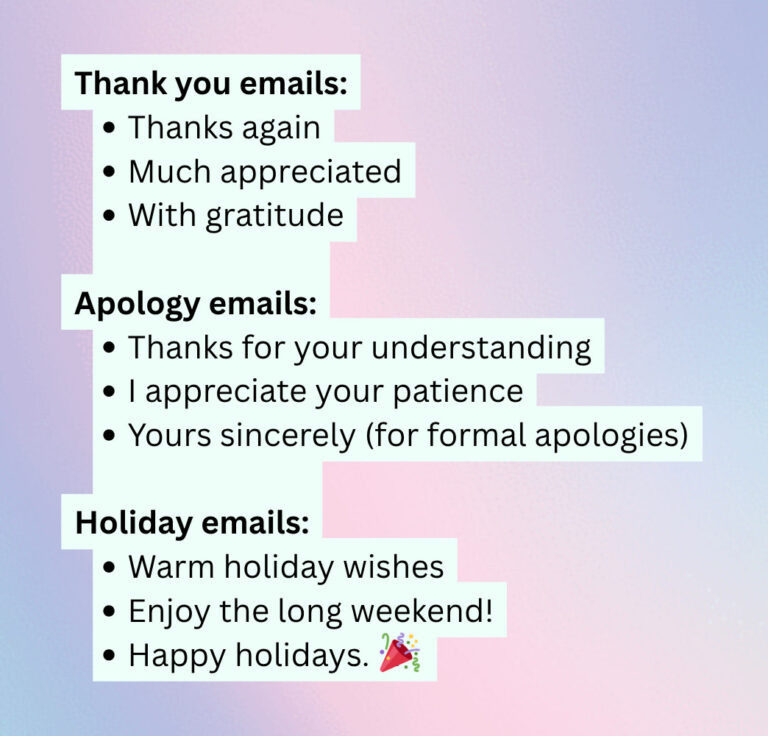 How to Sign an Email in an Impactful Way [w/ Examples & Templates]