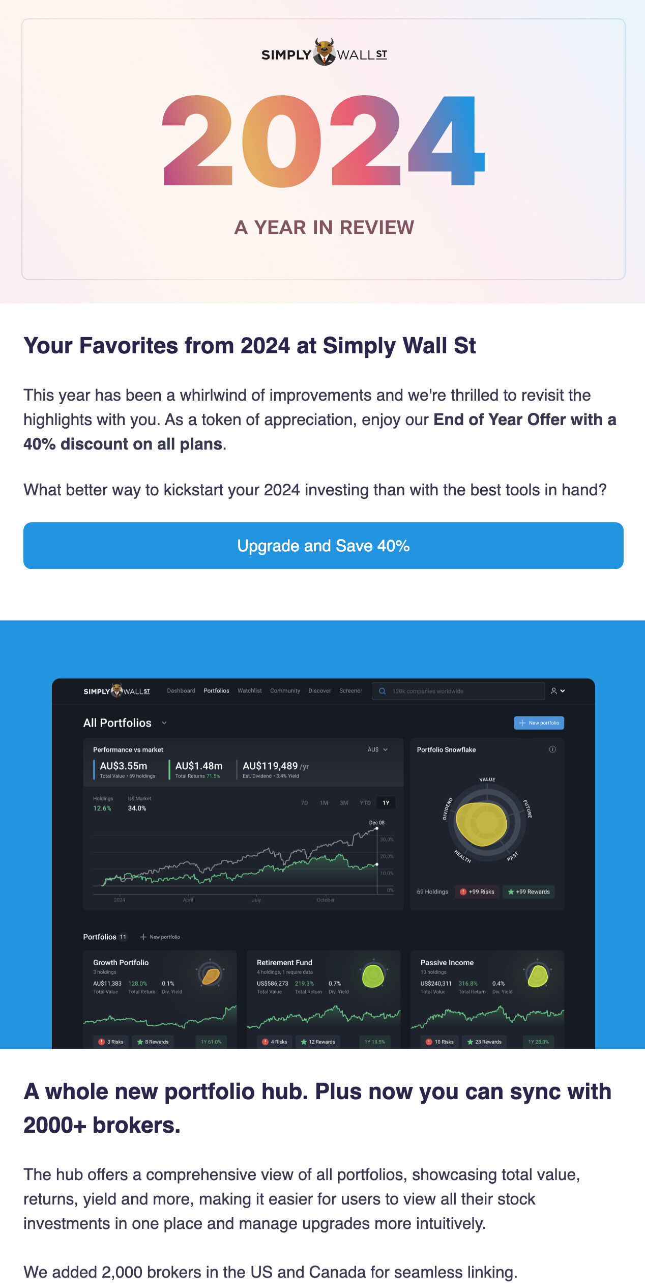 4 Year-in-Review Email Examples That Actually Work (+ Tips)