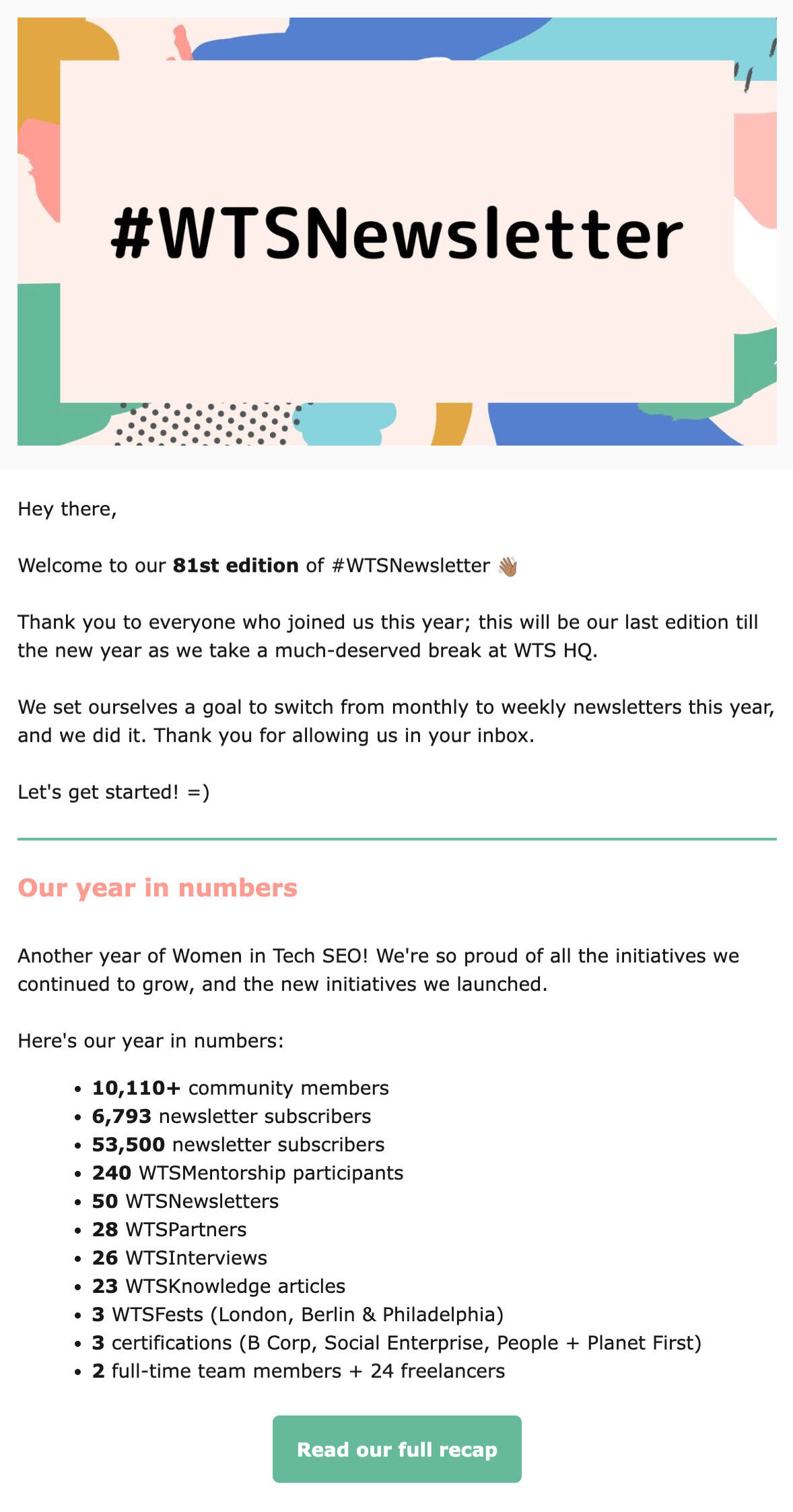 4 Year-in-Review Email Examples That Actually Work (+ Tips)