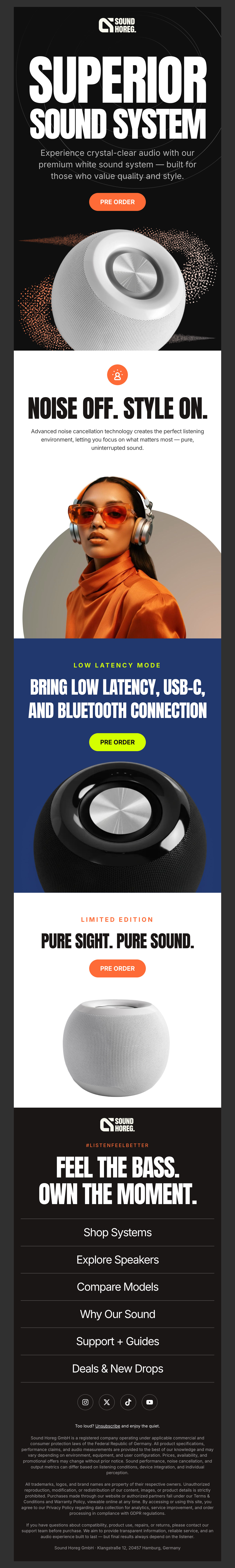 Sustainable Construction Email Template for Modern Building Brands